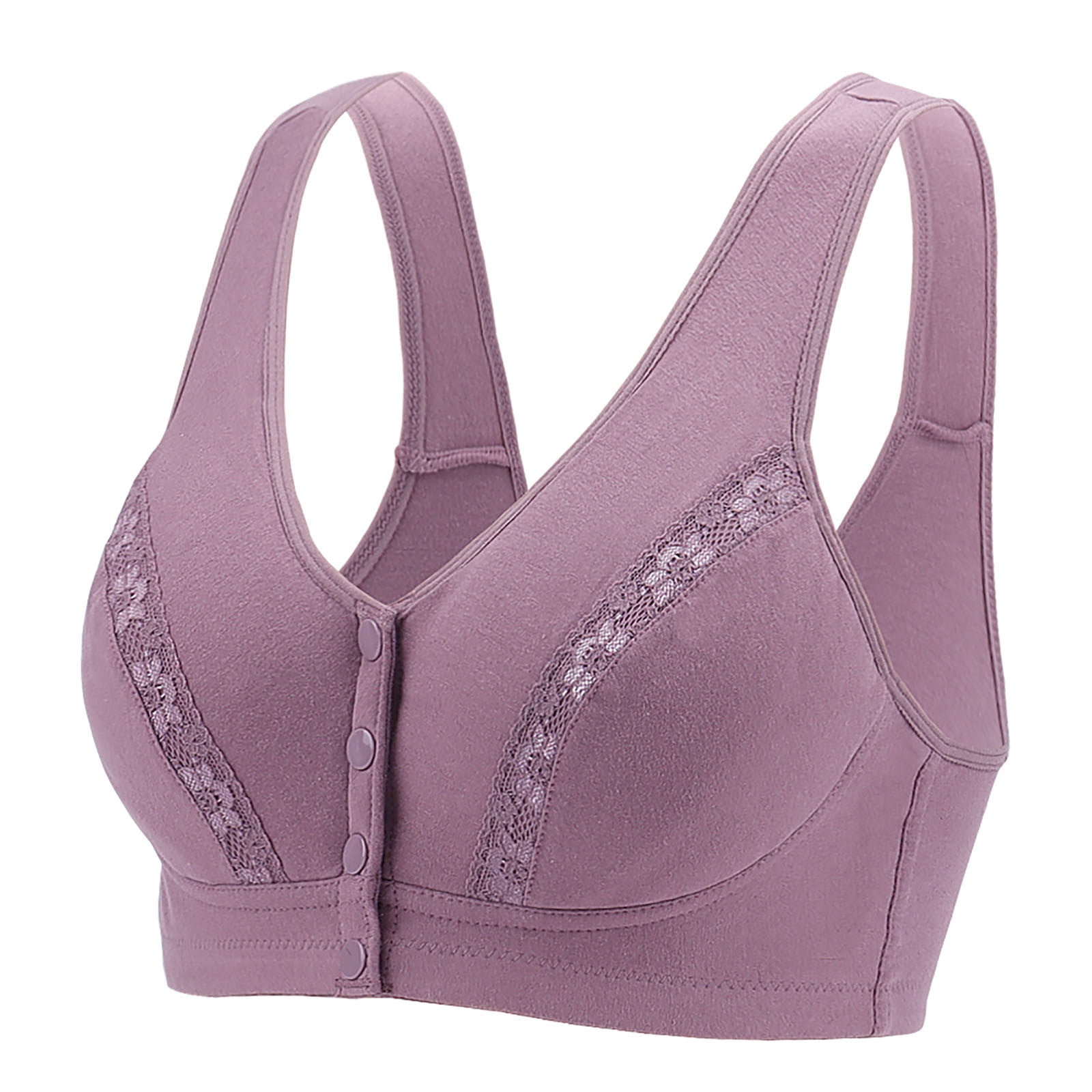Ichuanyi Women's Bra Wire Free Underwear OnePiece Bra Everyday ...