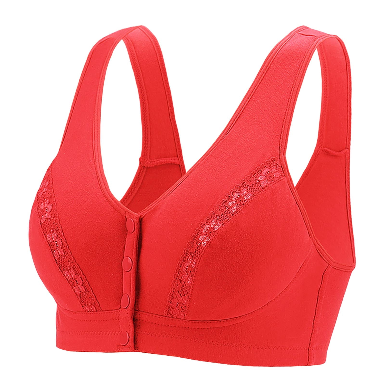 Ichuanyi Women's Bra Wire Free Underwear OnePiece Bra Everyday ...