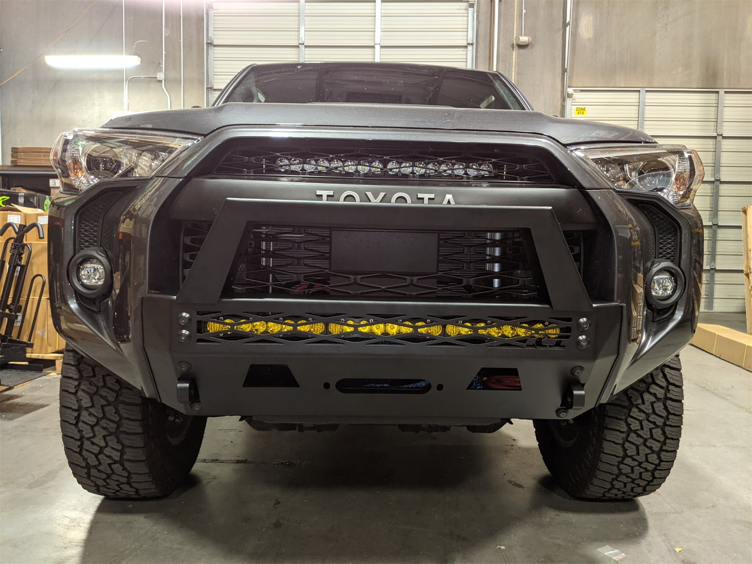 Ici (Innovative Creations) Al Fbm71tyn Rt Alumilite Front Bumper Fits ...
