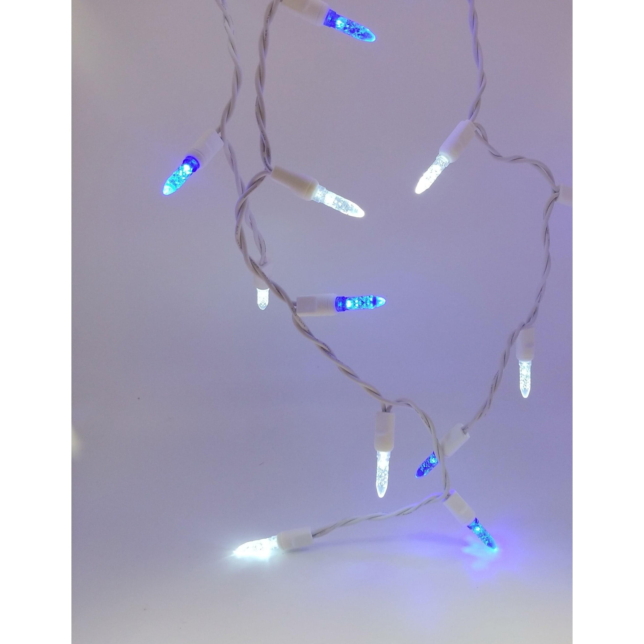 Icicle Blue and Pure White LED Light String - Walmart.com
