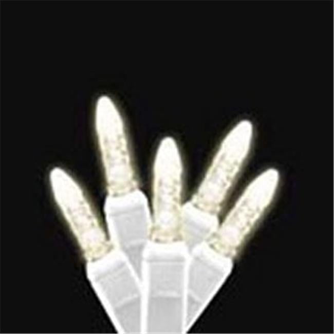 Icicle LED Light Strands - Warm White with White Wire - Walmart.com