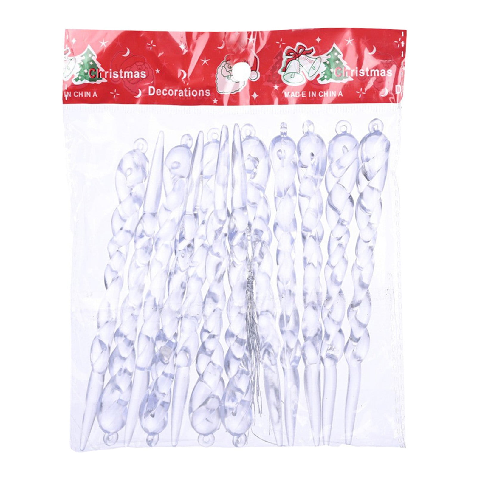 Icicle Ornaments,Icicles for Christmas Tree,Icicle Christmas Ornaments ...
