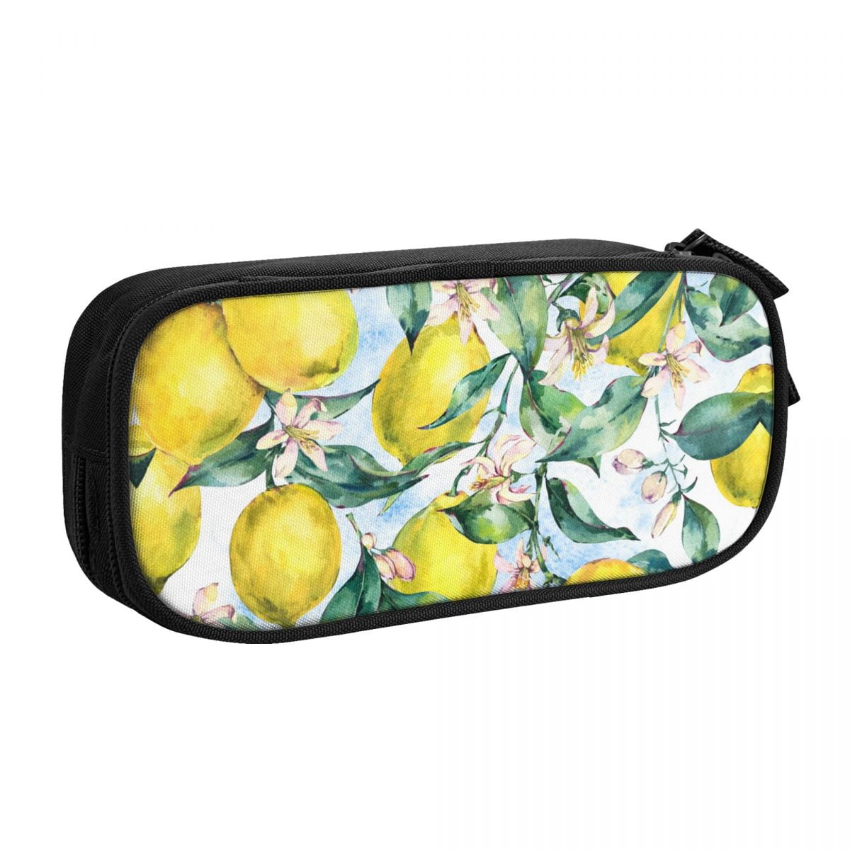 Icilian Summer Fruit Lemon Citrus Tiles Customized Cute Pencil Cases s ...