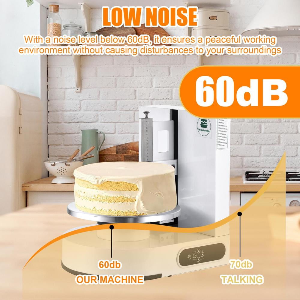 Icing Machine with Turntable, Cake Semi-Automatic Decorating Tools, 4 ...