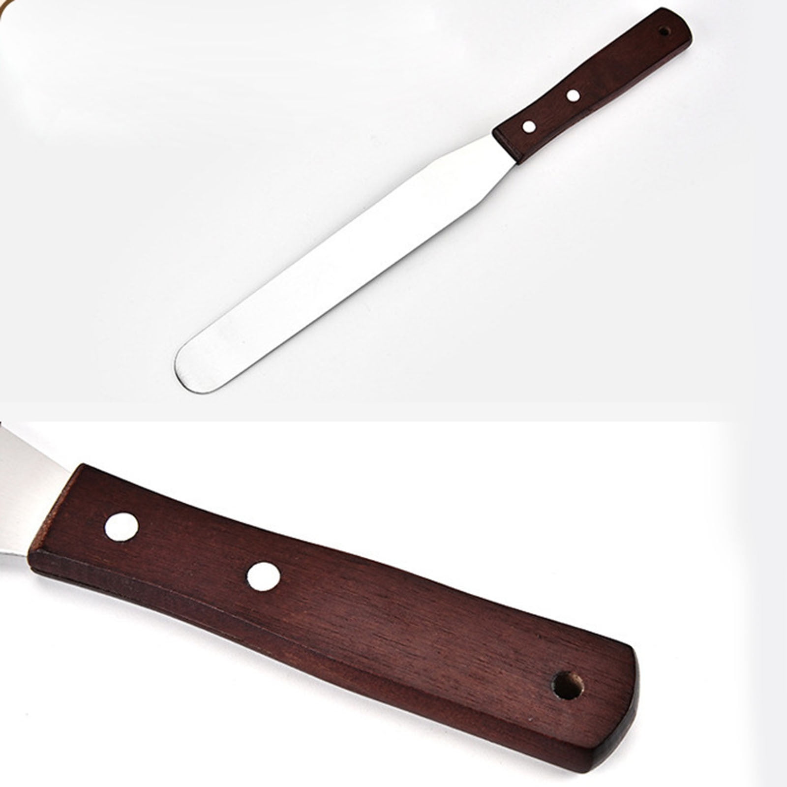 Icing Spatula, Stainless Steel Offset Spatula, Cake Spatula with ...