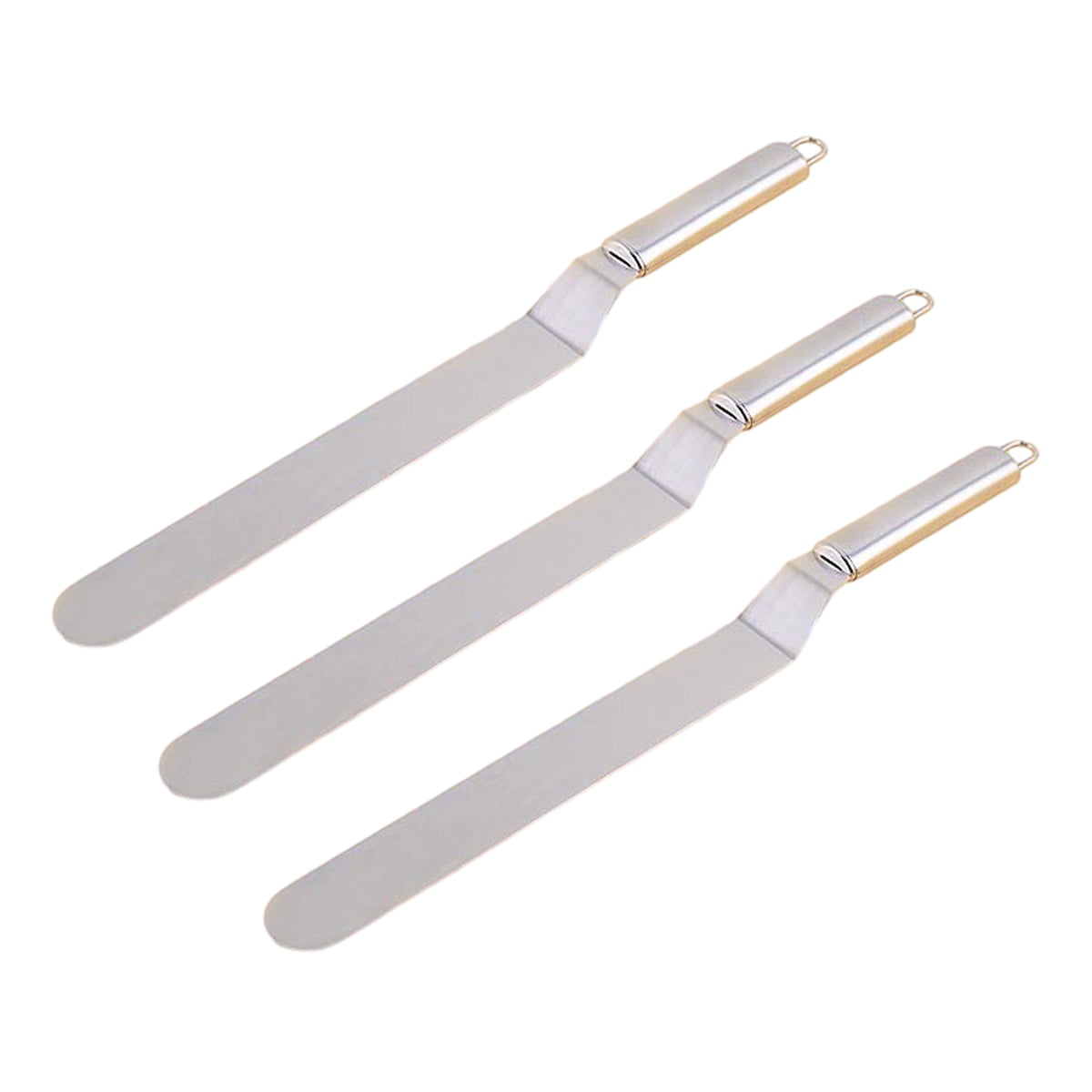Icing spatula, cake spatula set, offset spatula for cake decoration ...