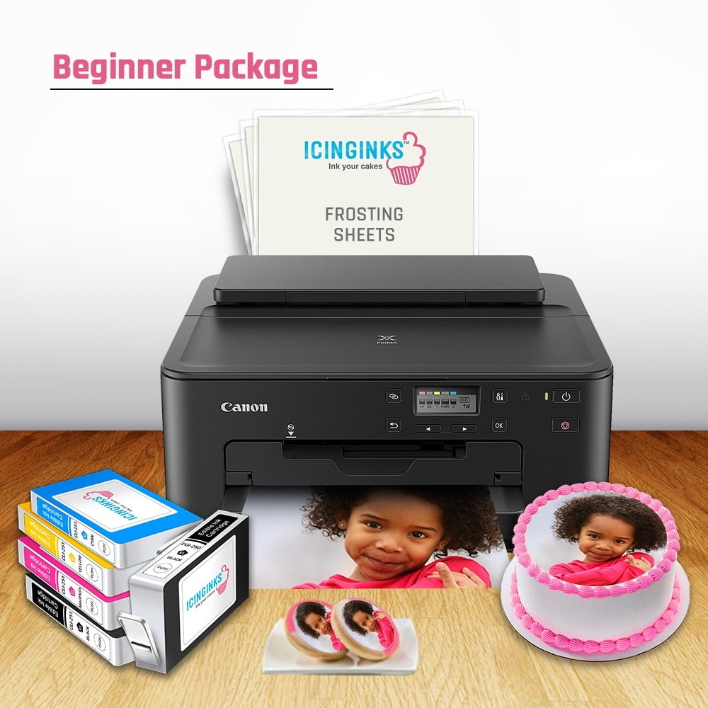 Icinginks Edible Printer Bundle: Canon Pixma, Cake Image Printing ...