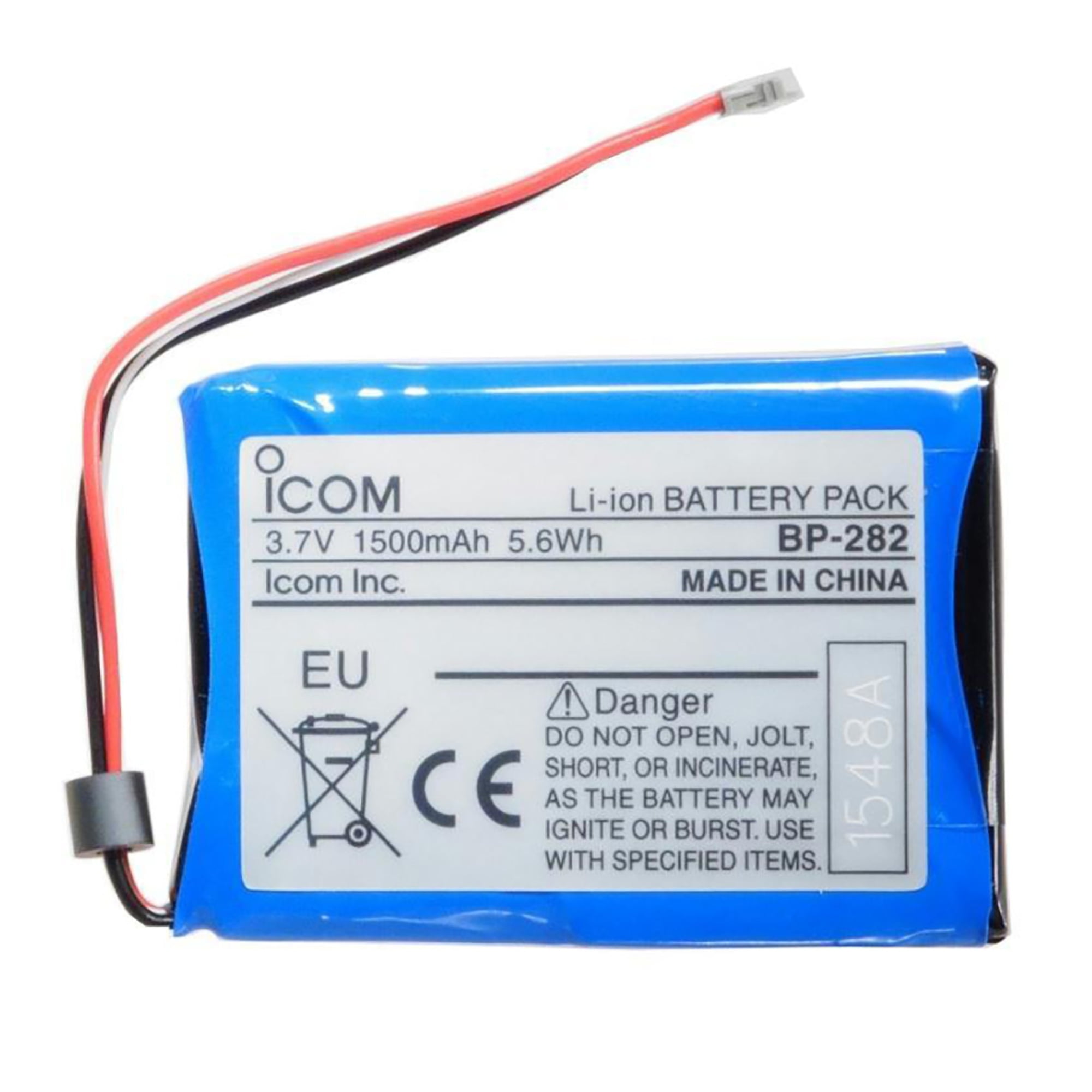 Icom BP-282 1500mAh Lithium-Ion Battery for M25 BP-282 1500mAh Lithium ...