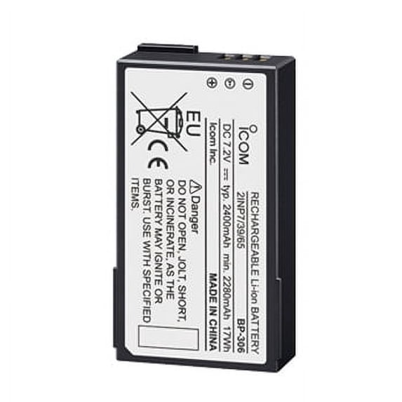 Icom BP-306 Bp306 Battery Pack For M94d - Walmart.com