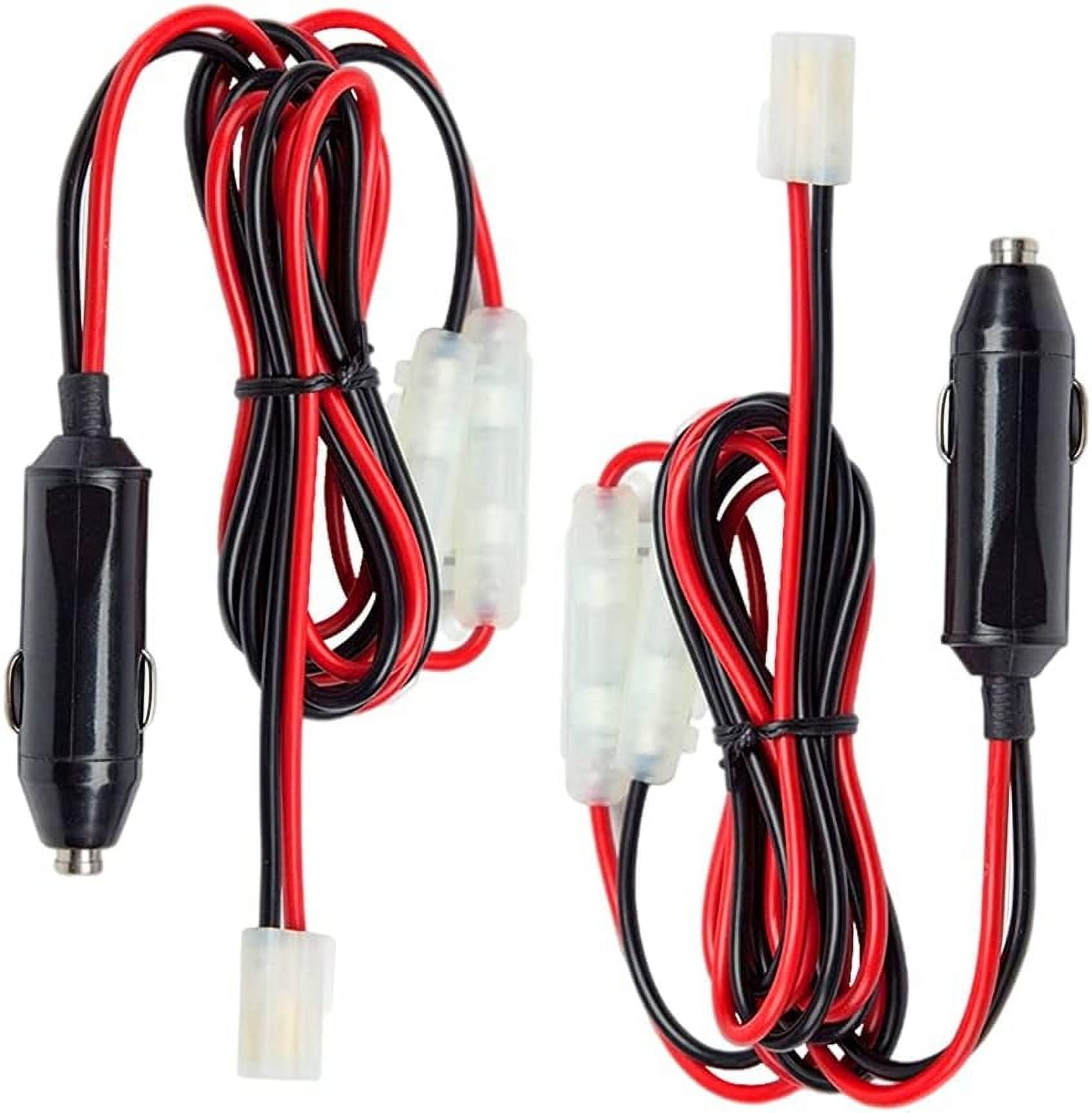 Icom Power Cable for ICOM Mobile Radio 67 inch Heavy Duty 2 Wire Power ...