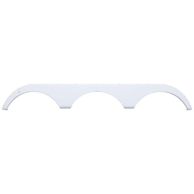 Icon 01757 Triple Axle Fender Skirt FS1757 for Pilgrim - Polar White ...