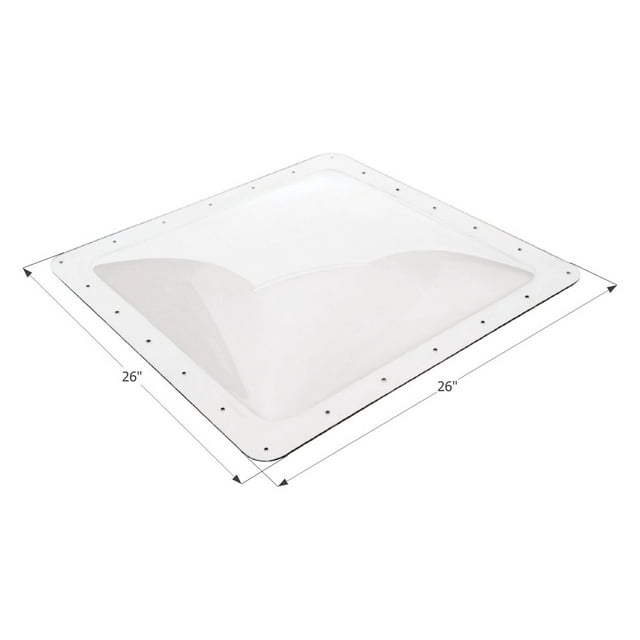 Free Shipping! Icon 01856 RV Skylight SL2222 - 22" x 22" x 4", Clear ...