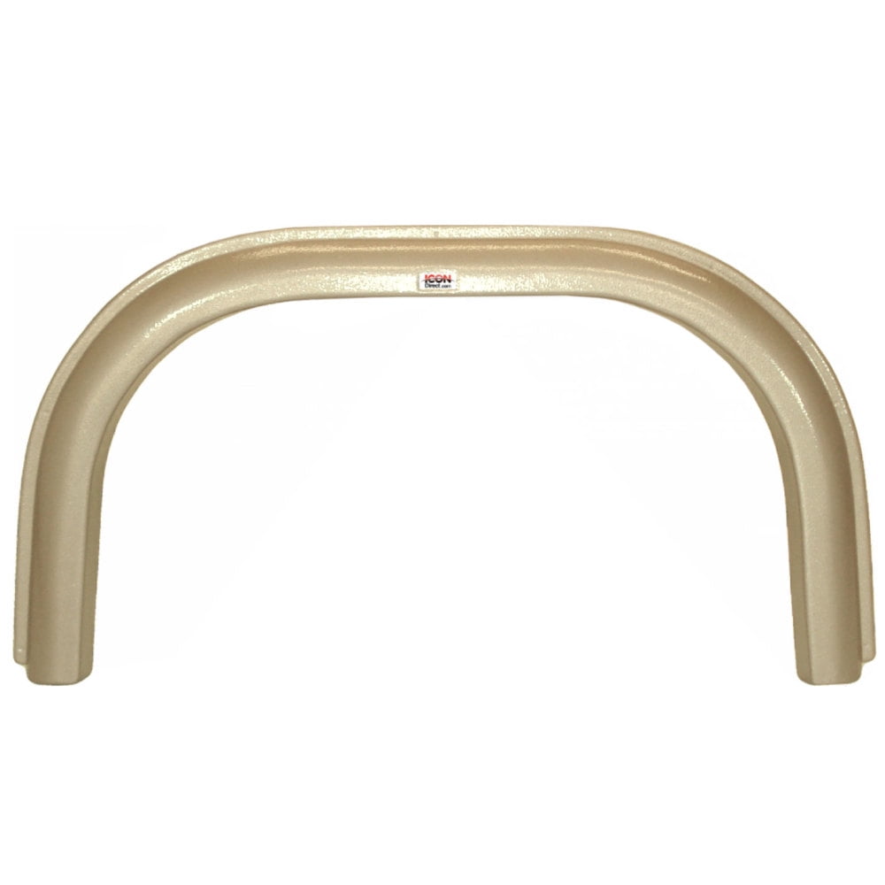 Icon 12197 Single Fender Skirt for Fleetwood FS2160 - Polar White ...