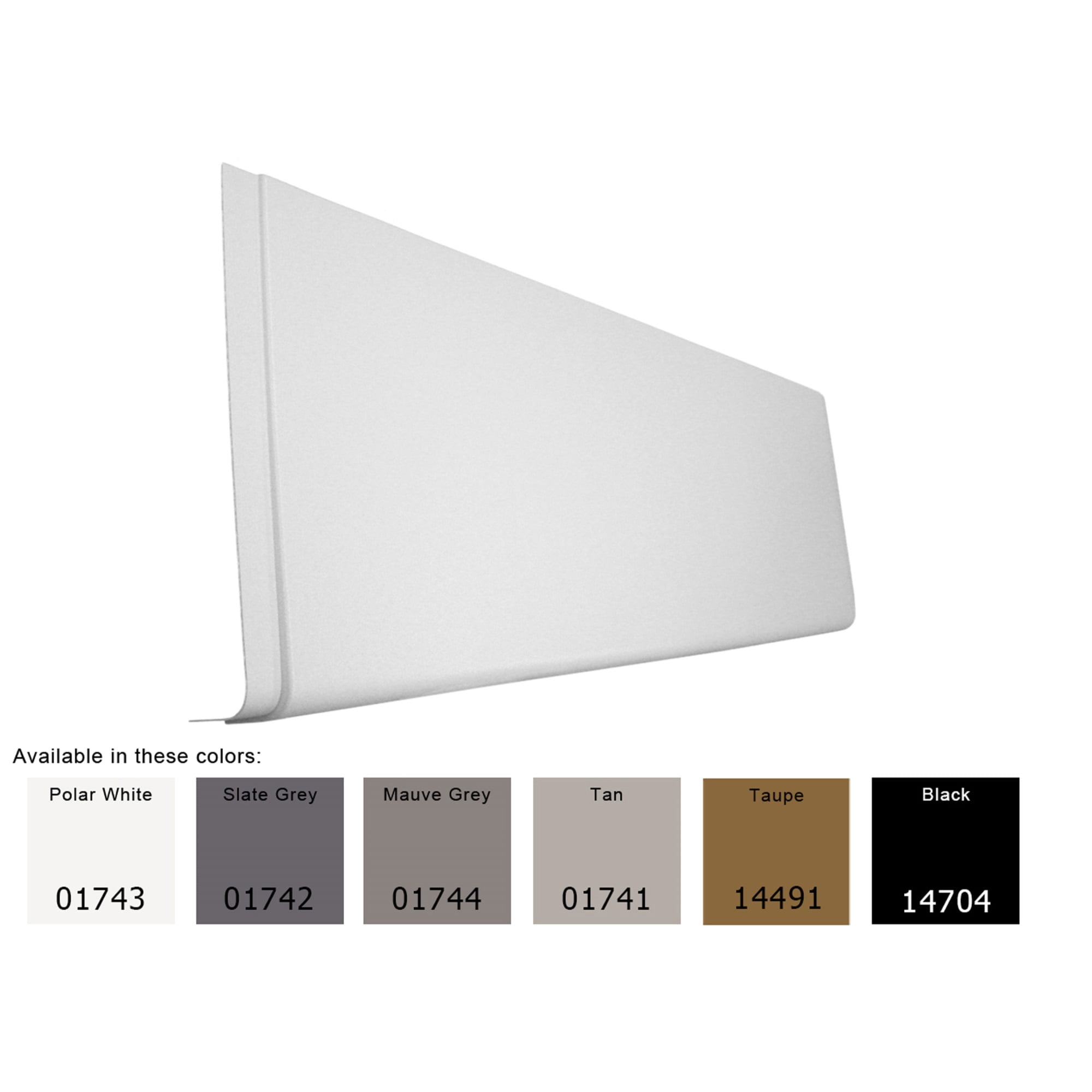 Icon 14491 Panel Skirting J-Wrap - 52" x 17" x 3", Taupe - Walmart.com