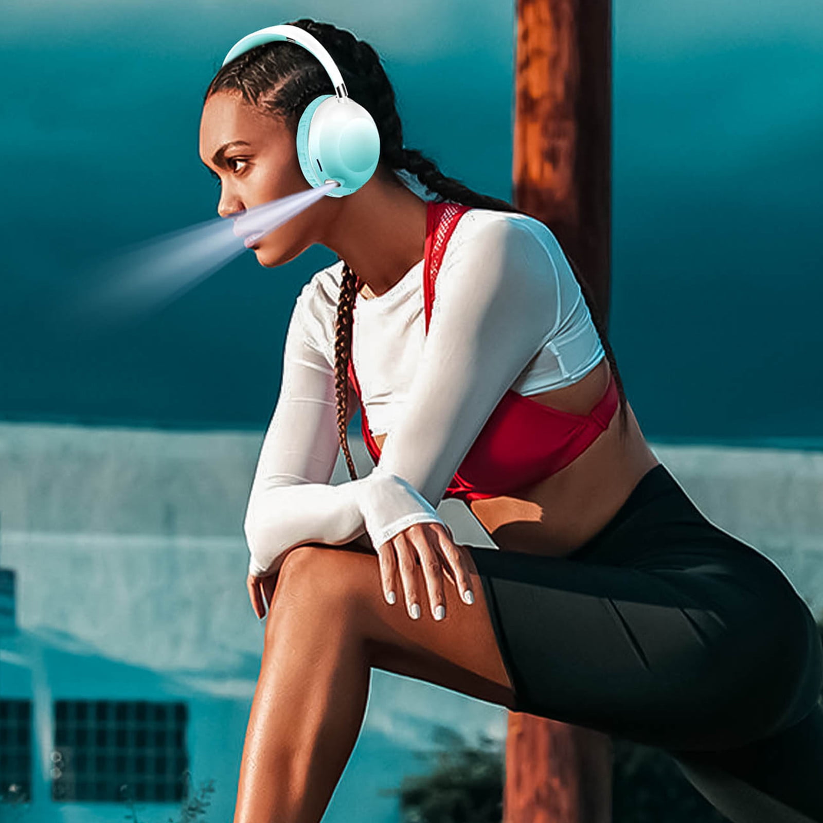 Icon ANC On-Ear Active Noise Cancelling Wireless Bluetooth Headphones ...