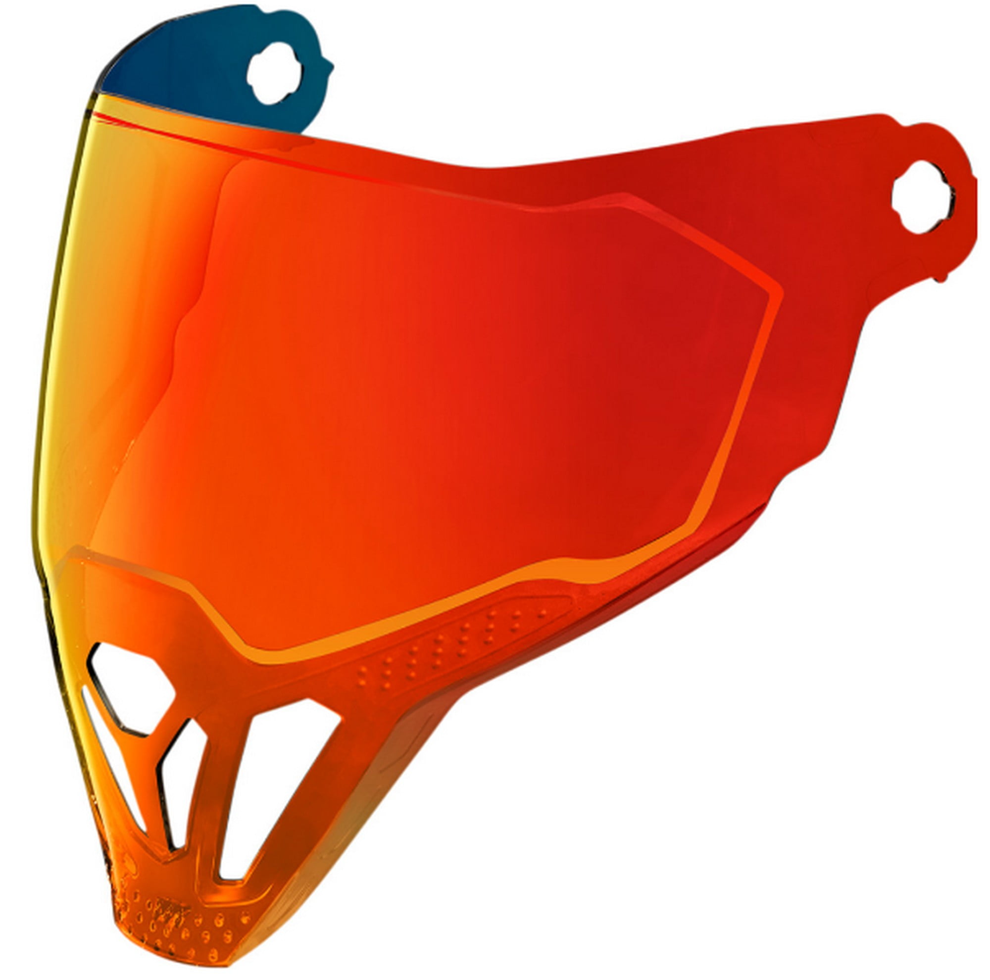 Icon AirFlite Helmet Force Shield RST Red Mirror - Walmart.com