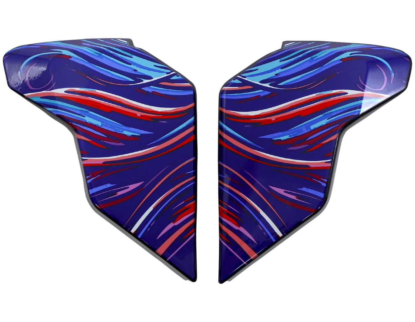 Icon Airflite Betta Helmet Replacement Sideplates Blue - Walmart.com