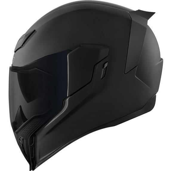 Icon Airflite Dark Rubatone Motorcycle Helmet Black 3XL - Walmart.com
