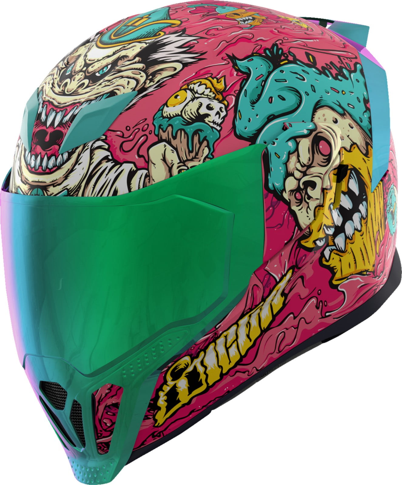 Icon Airflite Snack Attack MIPS Motorcycle Helmet Pink XXL - Walmart.com
