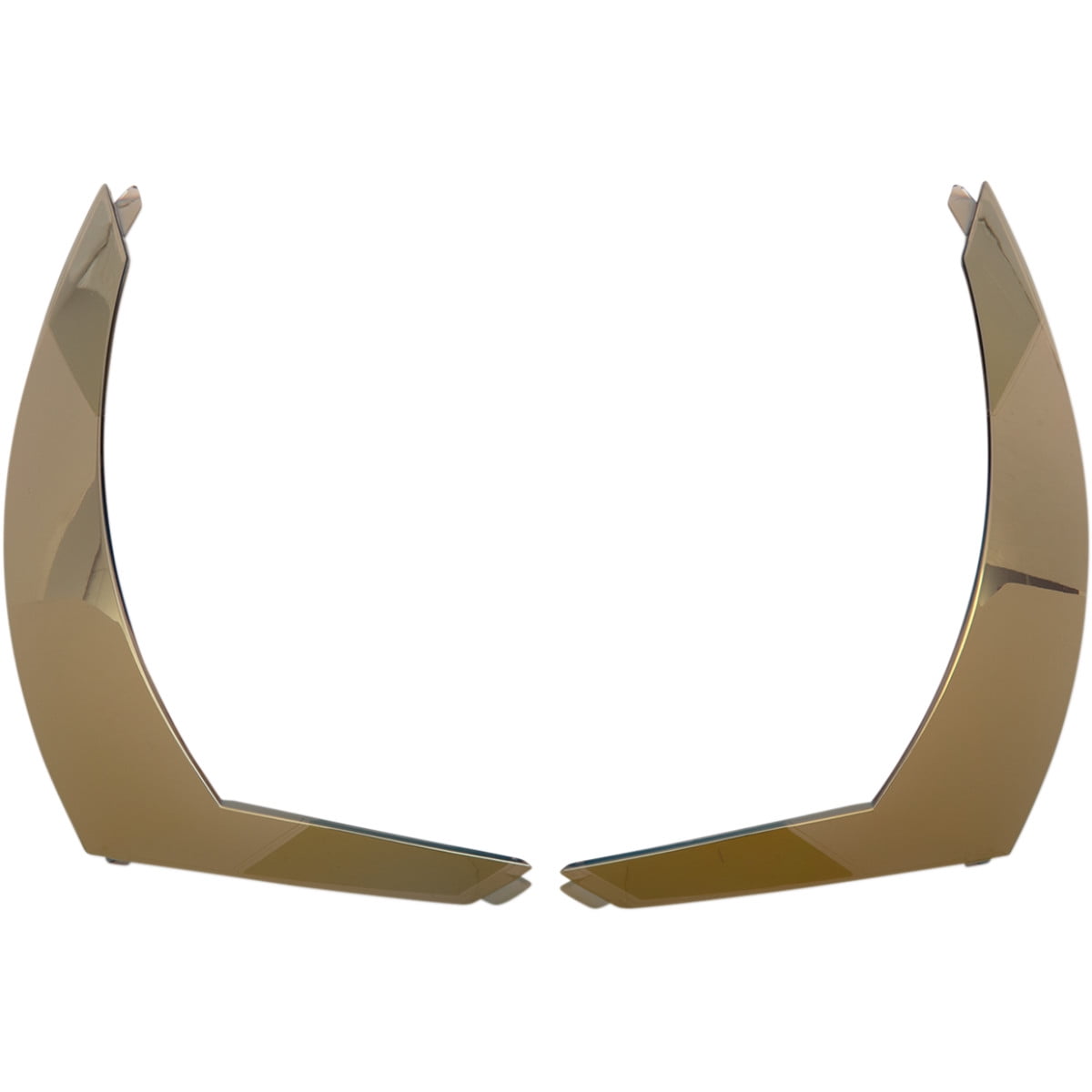 Icon Airform Helmet Replacement Rear Spoiler RST Gold Mirror - Walmart.com