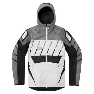 Icon Mesh AF CE Mens Leather Motorcycle Jacket White MD - Walmart.com