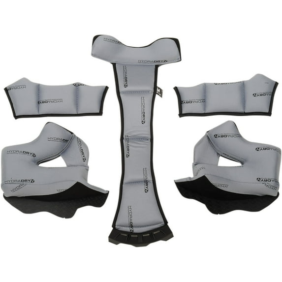 Icon Airframe Pro Cheek Pad & Inner Liner Kit Gray 2XS Standard ...