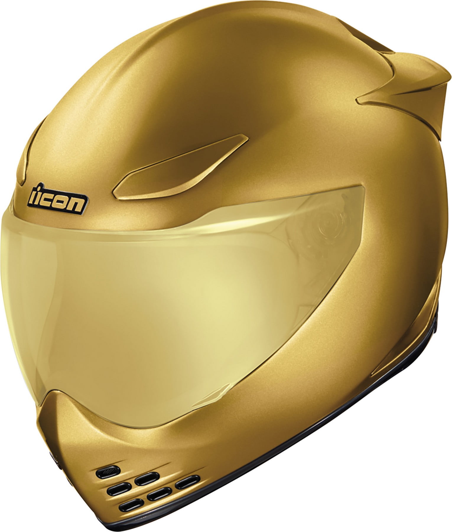 Icon Domain Cornelius Motorcycle Helmet Gold XL - Walmart.com