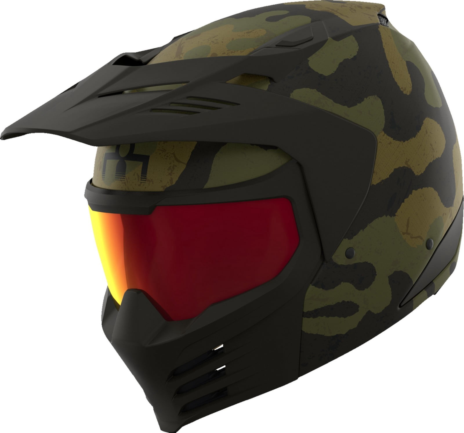 Icon Elsinore Magnacross Modular Motorcycle Helmet Green XXL - Walmart.com