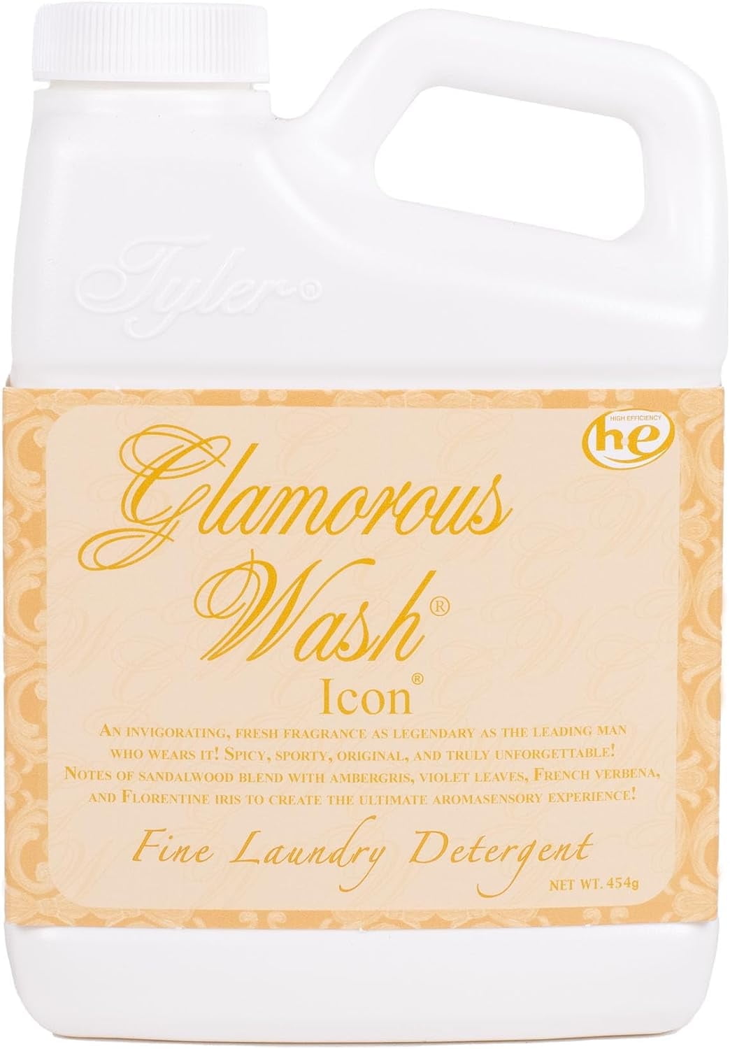 Tyler Candle Company Icon Glamorous Wash Fine Laundry Detergent, 16 oz ...