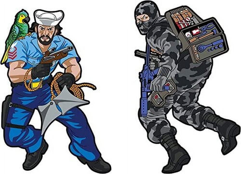 Icon Heroes - G.I. Joe Shipwreck x Firefly - Retro Con Exclusive Enamel ...
