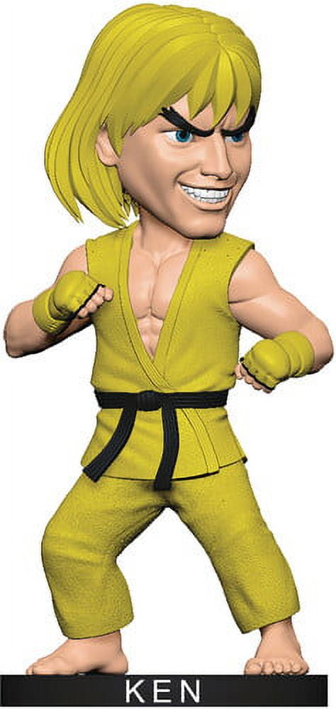 Icon Heroes - Street Fighter Ken Yellow Gi Polystone Bobblehead ...
