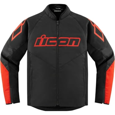Icon Mesh AF CE Mens Leather Motorcycle Jacket White MD - Walmart.com