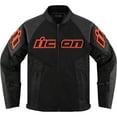 Icon Mesh AF CE Mens Leather Motorcycle Jacket Silver/Orange XXL ...