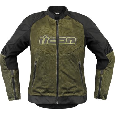 Icon MH 1000 Mens Textile/Leather Jacket Black MD - Walmart.com