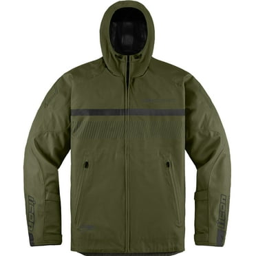 Icon MH 1000 Mens Textile/Leather Jacket Black MD - Walmart.com