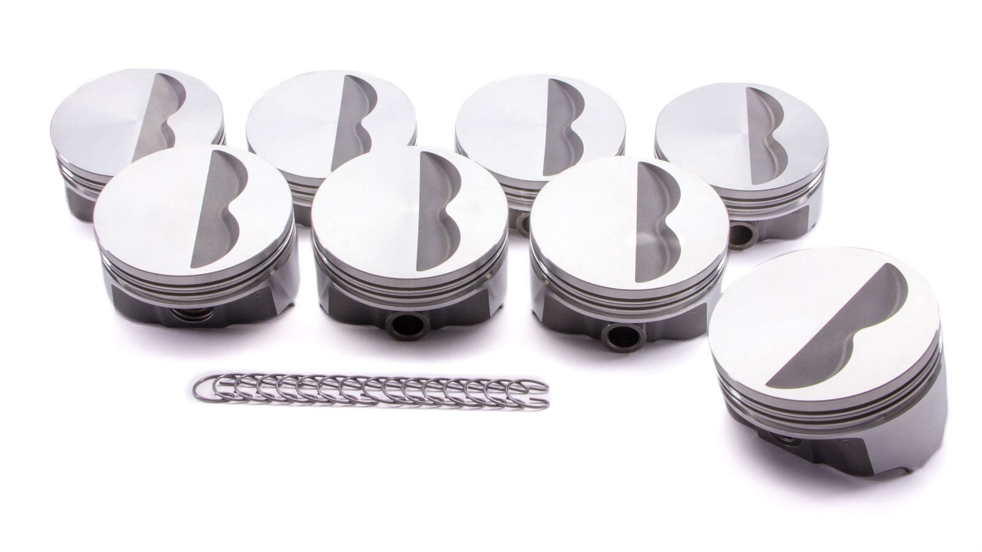 Icon Pistons IC9941.030 Small Block Chevy FHR Flat & Top Piston Set 4. ...