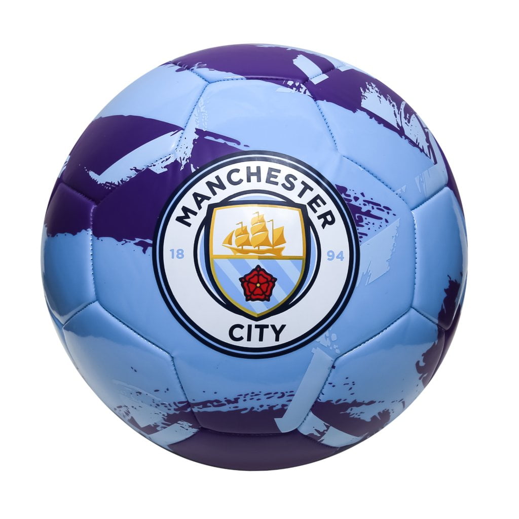 Icon Sports Compatible with Manchester City Soccer Ball Size 5 07-2 ...