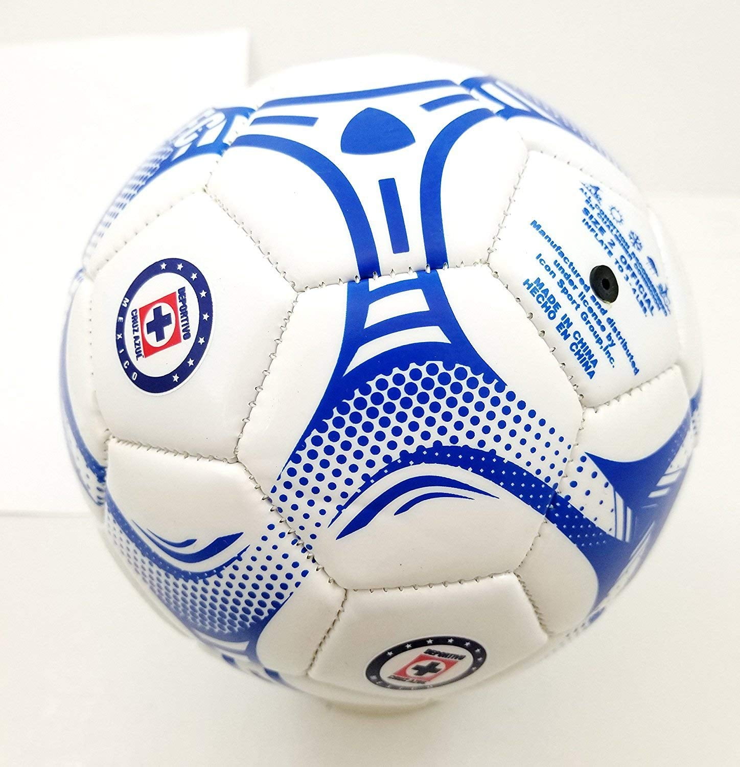 Icon Sports Cruz Azul Soccer Ball Officially Licensed Ball Size 2 02-2 ...