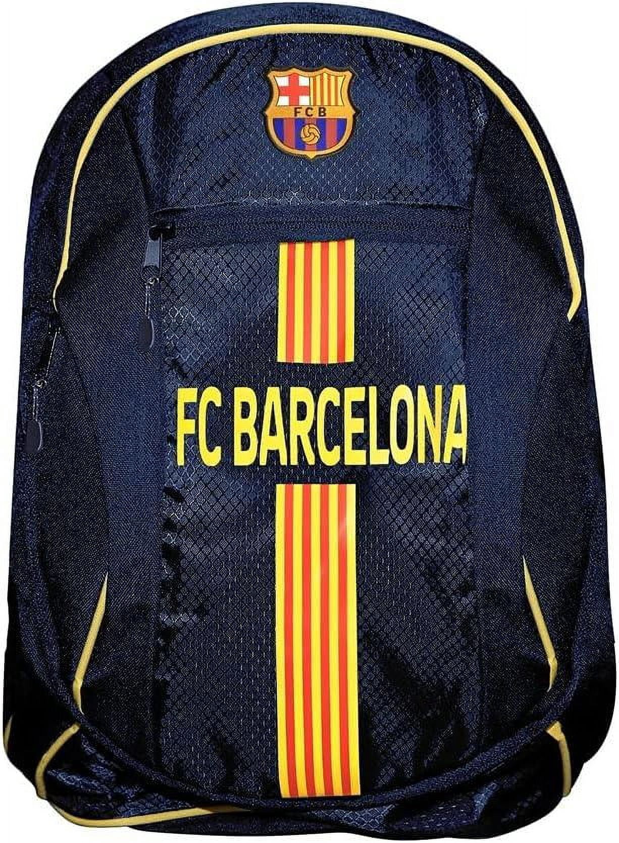 Icon Sports FC Barcelona Adult Football Fan Soccer Backpack [Yellow ...