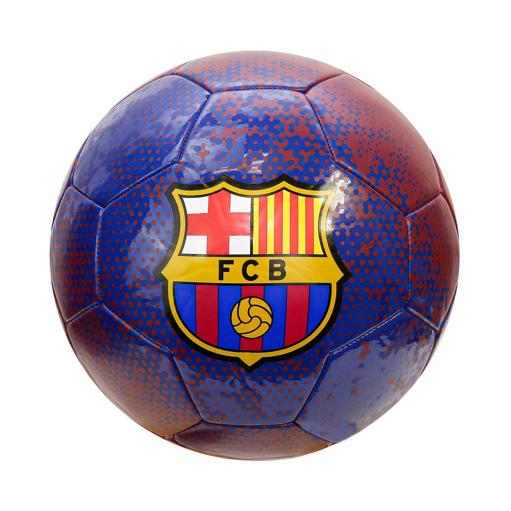 Icon Sports FC Barcelona Solarized Size 5 Soccer Ball - Walmart.com