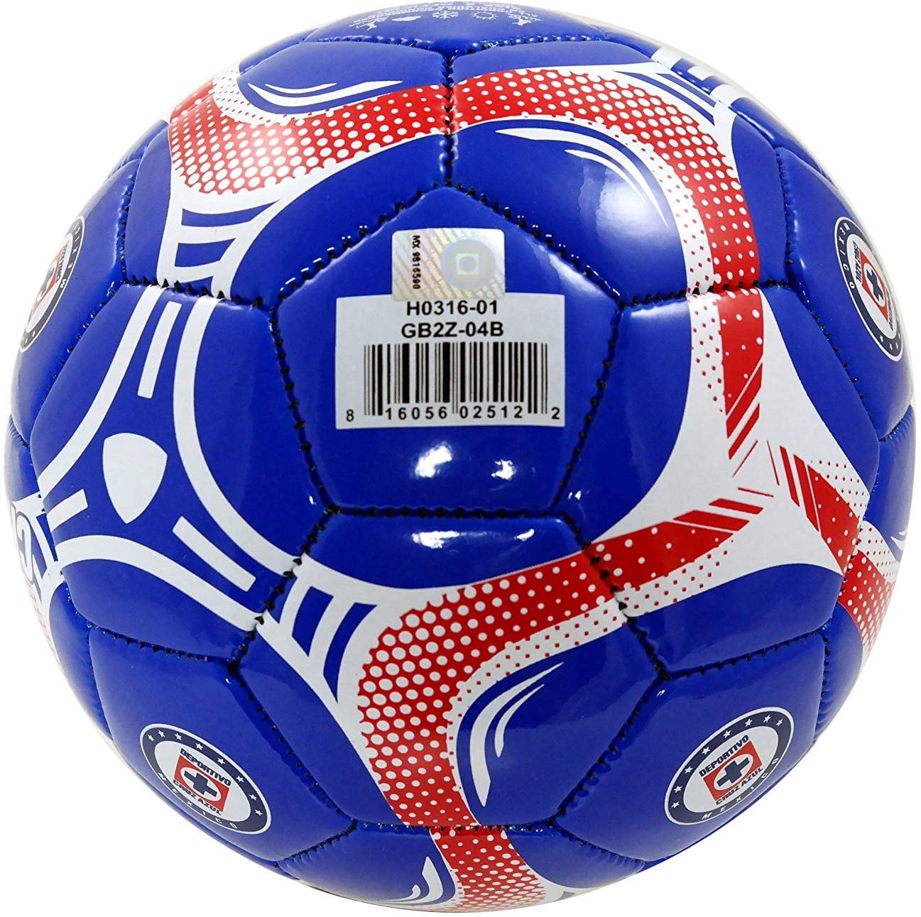 Icon Sports Group Cruz Azul Soccer Ball Official Ball Size 2 11-2 ...