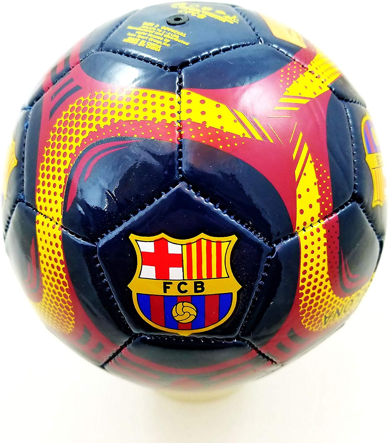 Icon Sports Group FC Barcelona Soccer Ball Official Ball Size 2 12-5 ...