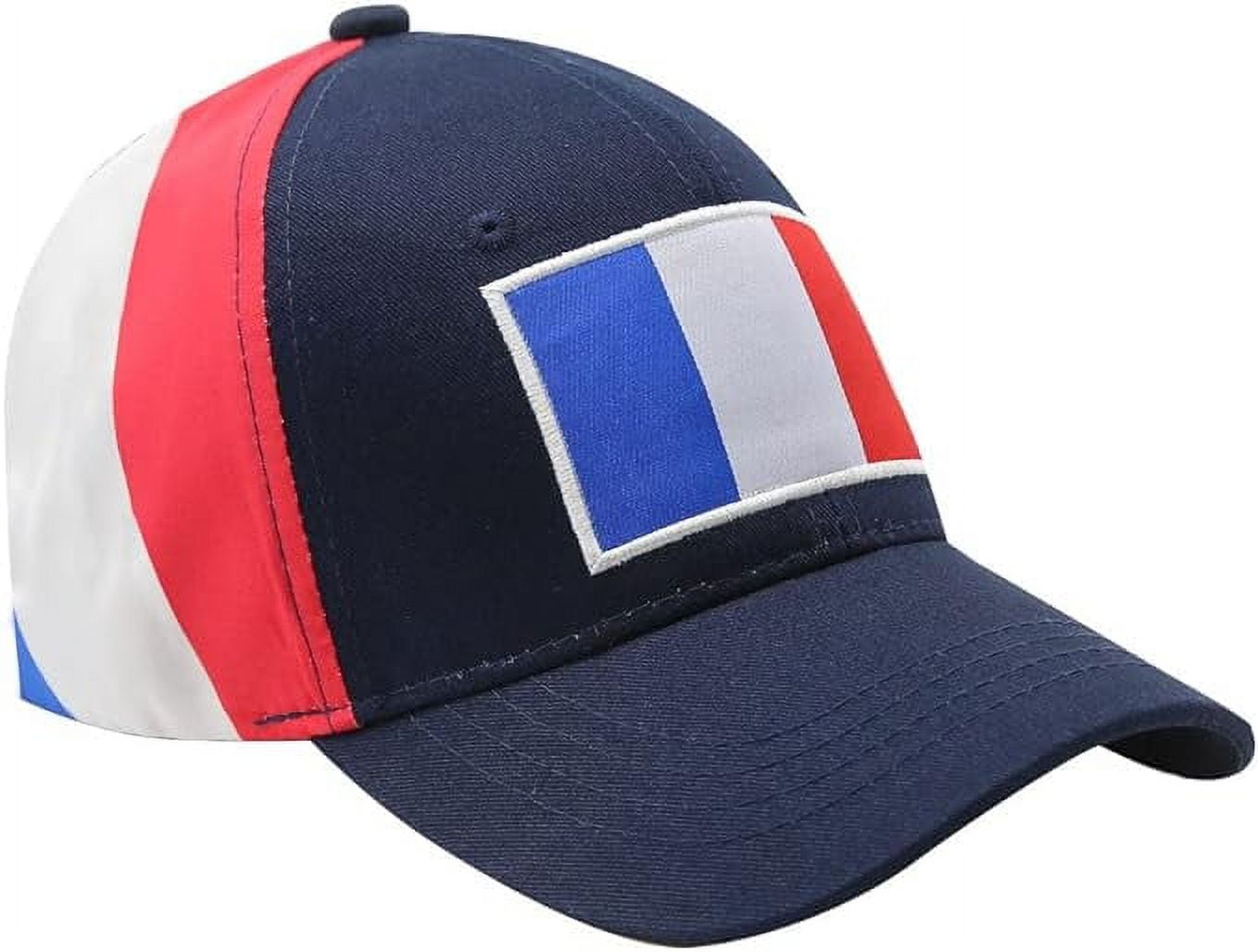 Icon Sports Group Soccer Dad Cap Side Flag [France, Navy] - Walmart.com