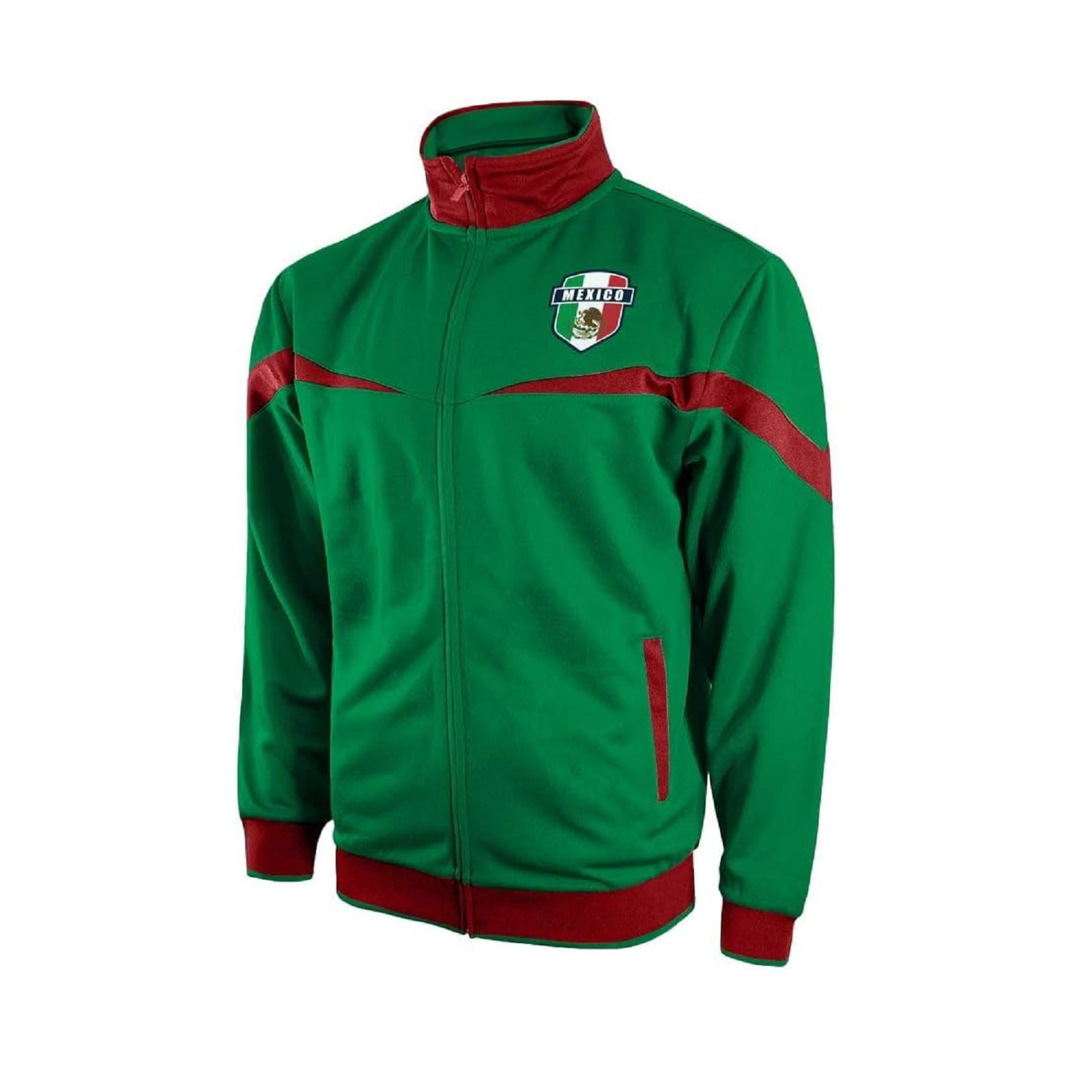 Icon Sports Mexico Track Jacket Soccer Football Team Men’s Striker Full ...