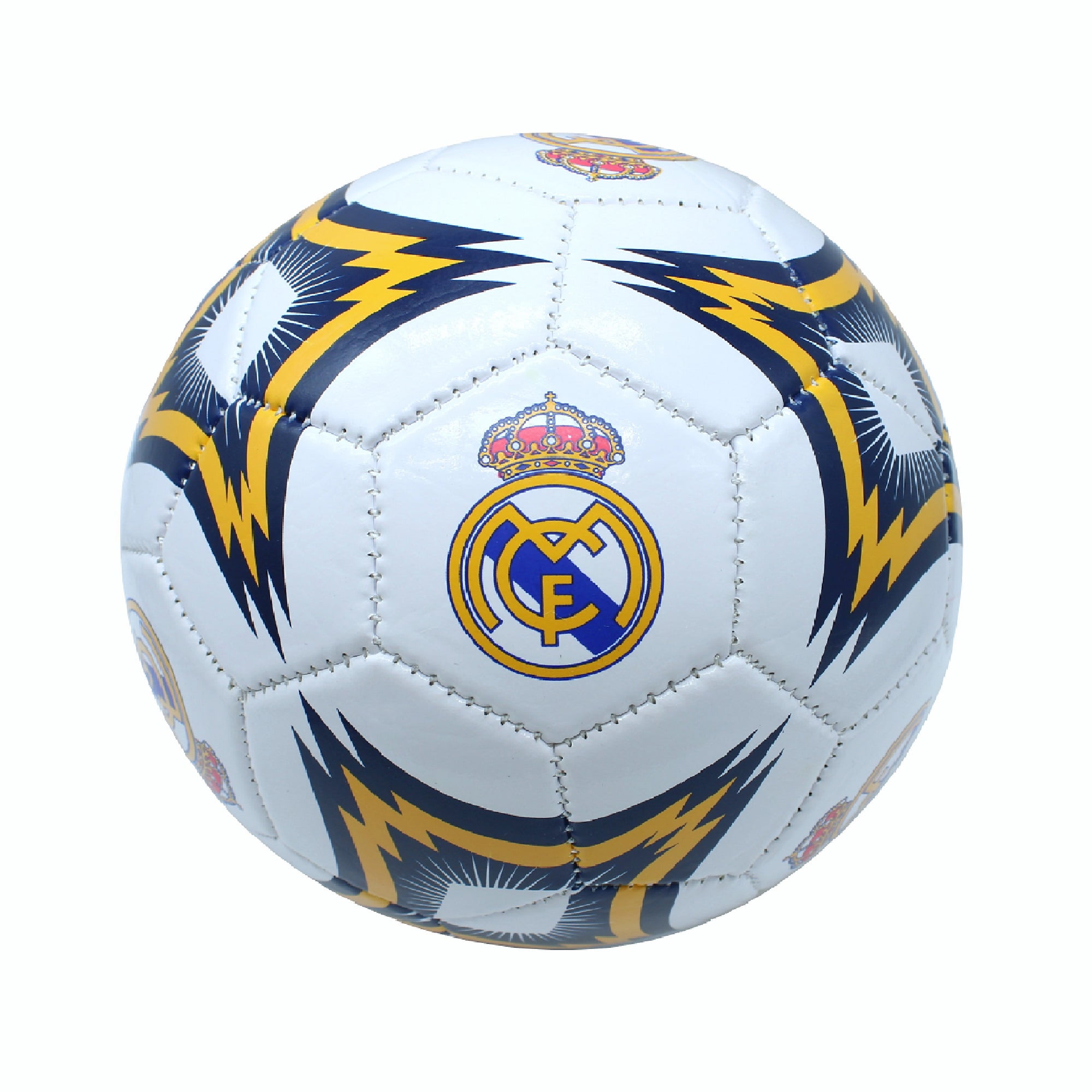 Icon Sports Real Madrid Soccer Ball Official Licensed White Size 2 ...