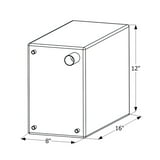 Icon Technologies 12474 - WT2474 6 gal. Fresh Water Tank with 3/8 ...