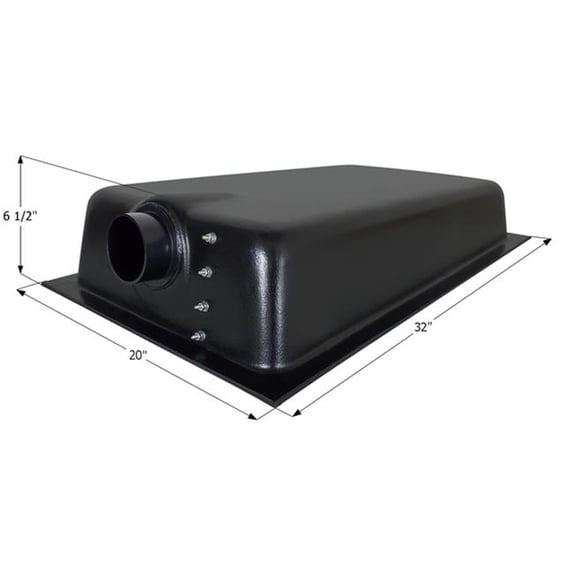 Icon Technologies HT620-ED Holding Tank with 3 in. Spigot & 4 Level ...