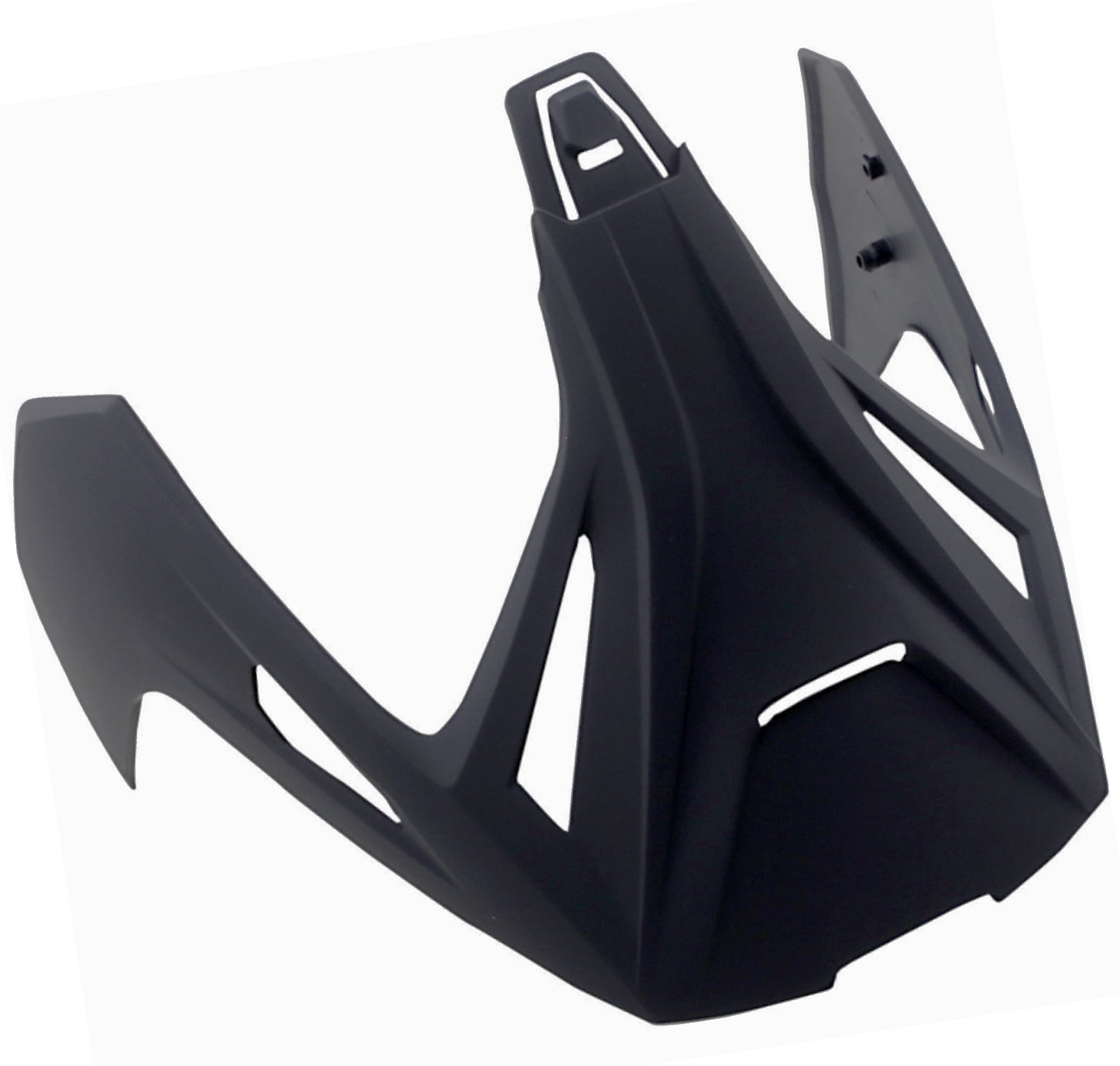 Icon Variant Pro Helmet Replacement Visor/Peak Rubatone Black - Walmart.com