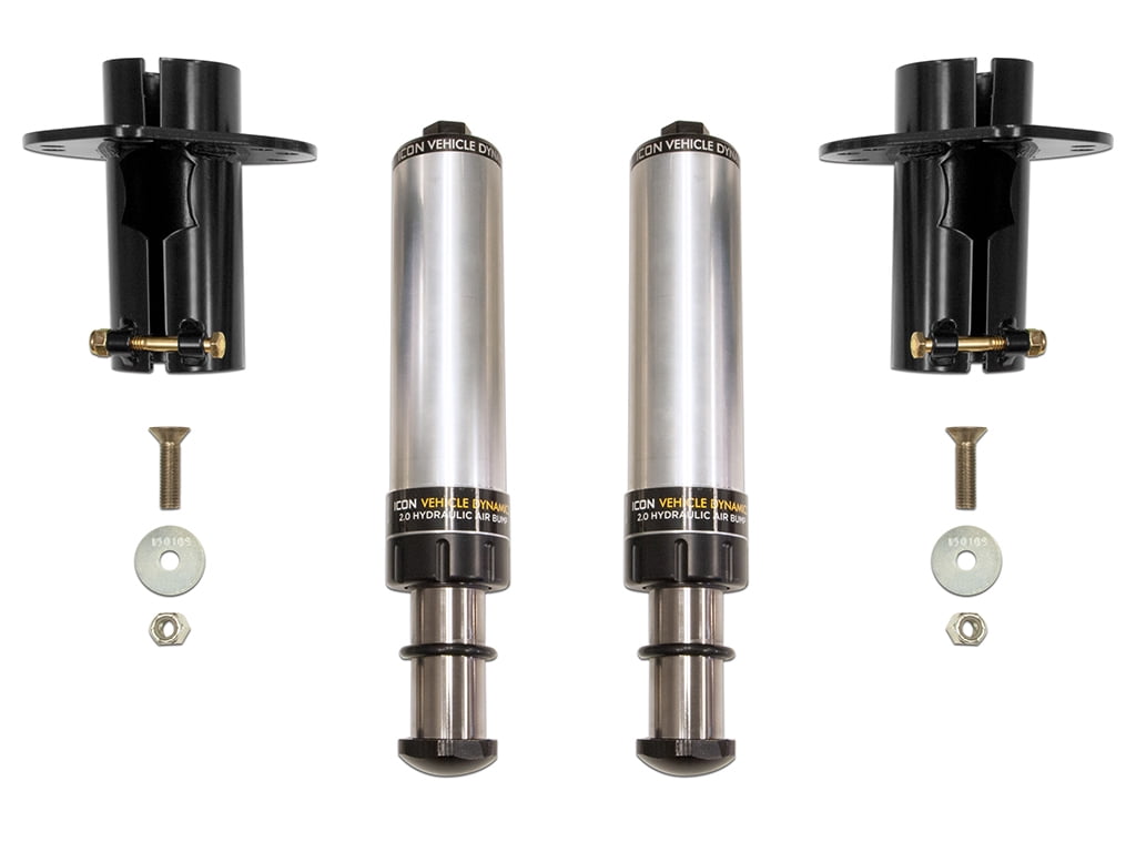 ICON 2020+ Jeep Gladiator JT / 2007+ Jeep Wrangler JK/JL Front Hyd Bump ...
