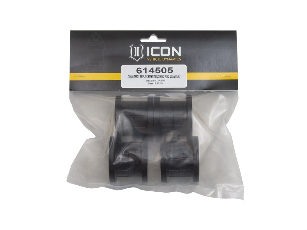 ICON (78600/78601) UCA Replacement Bushing & Sleeve Kit - Walmart.com
